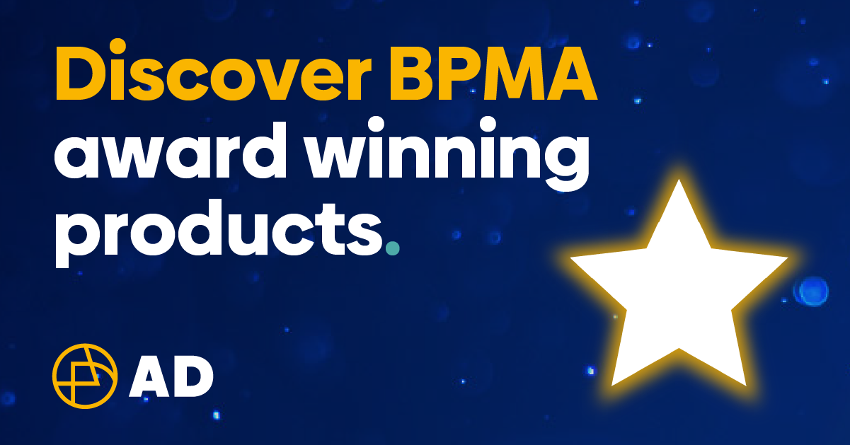 Award-winning BPMA products - A.D.