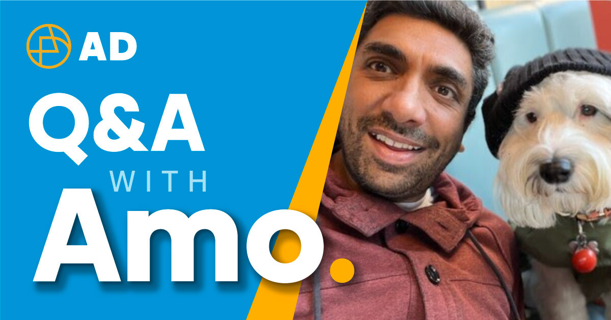 Quickfire Q&A with Amo! - A.D.